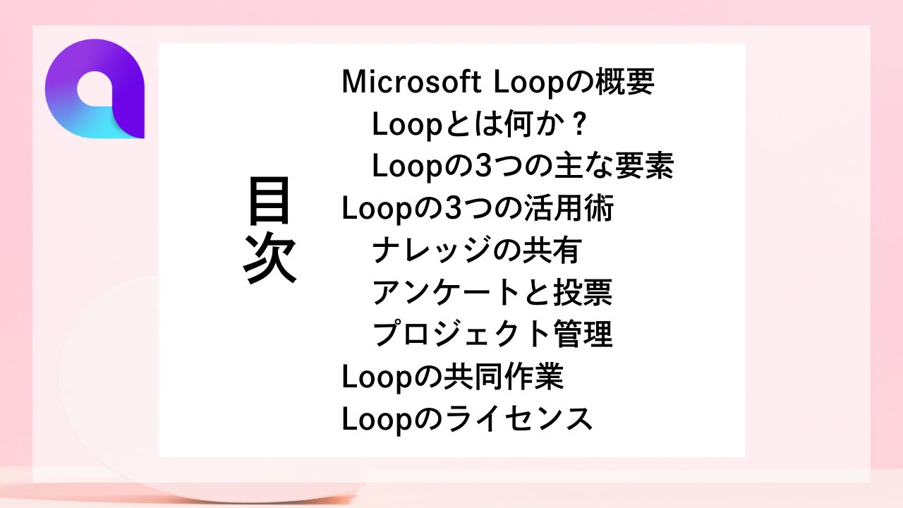 【初心者向け】Microsoft Loop入門：概要から活用法まで徹底解説！